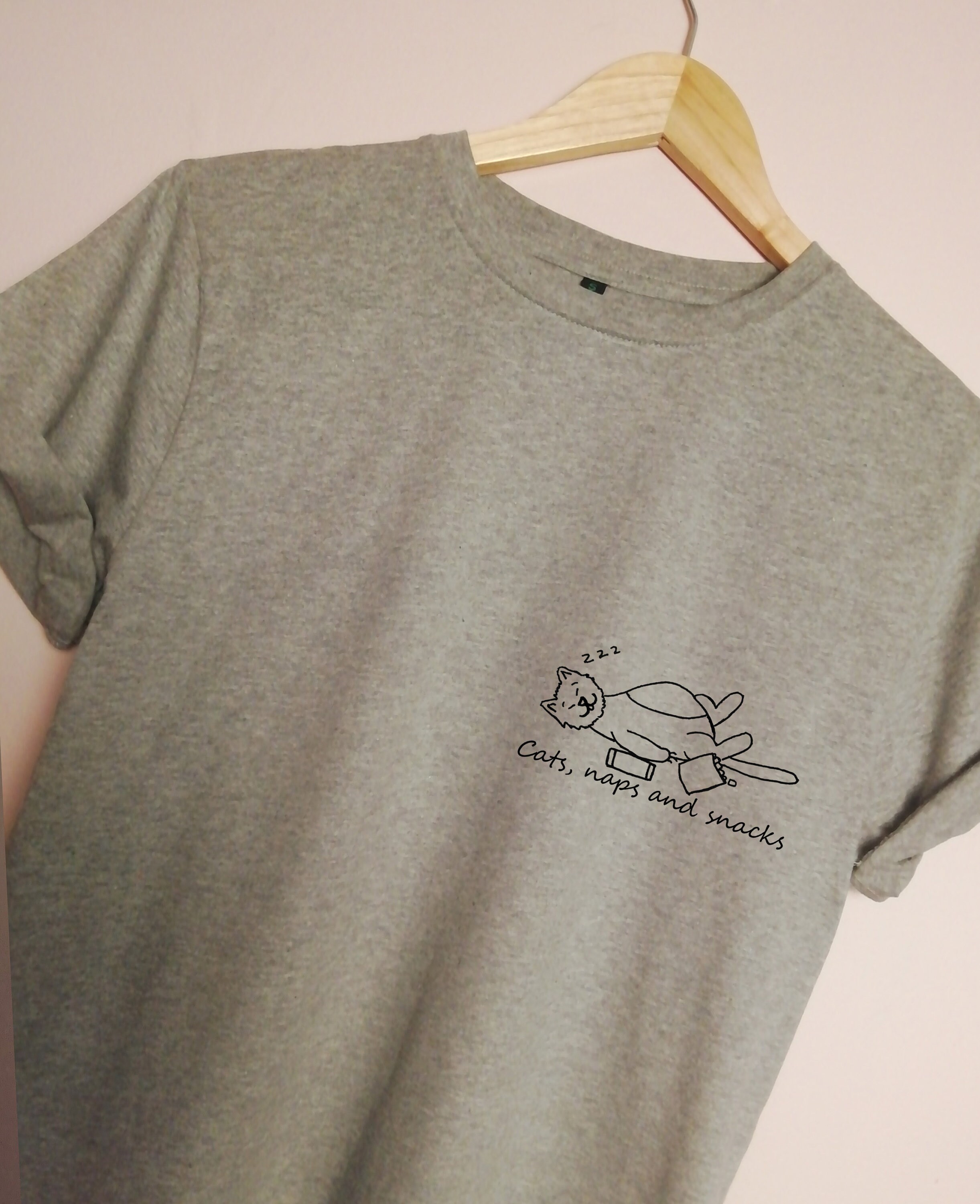 Cats Naps and Snacks Organic Shirt, Cats, Naps, Nap Queen, Crazy Cat ...