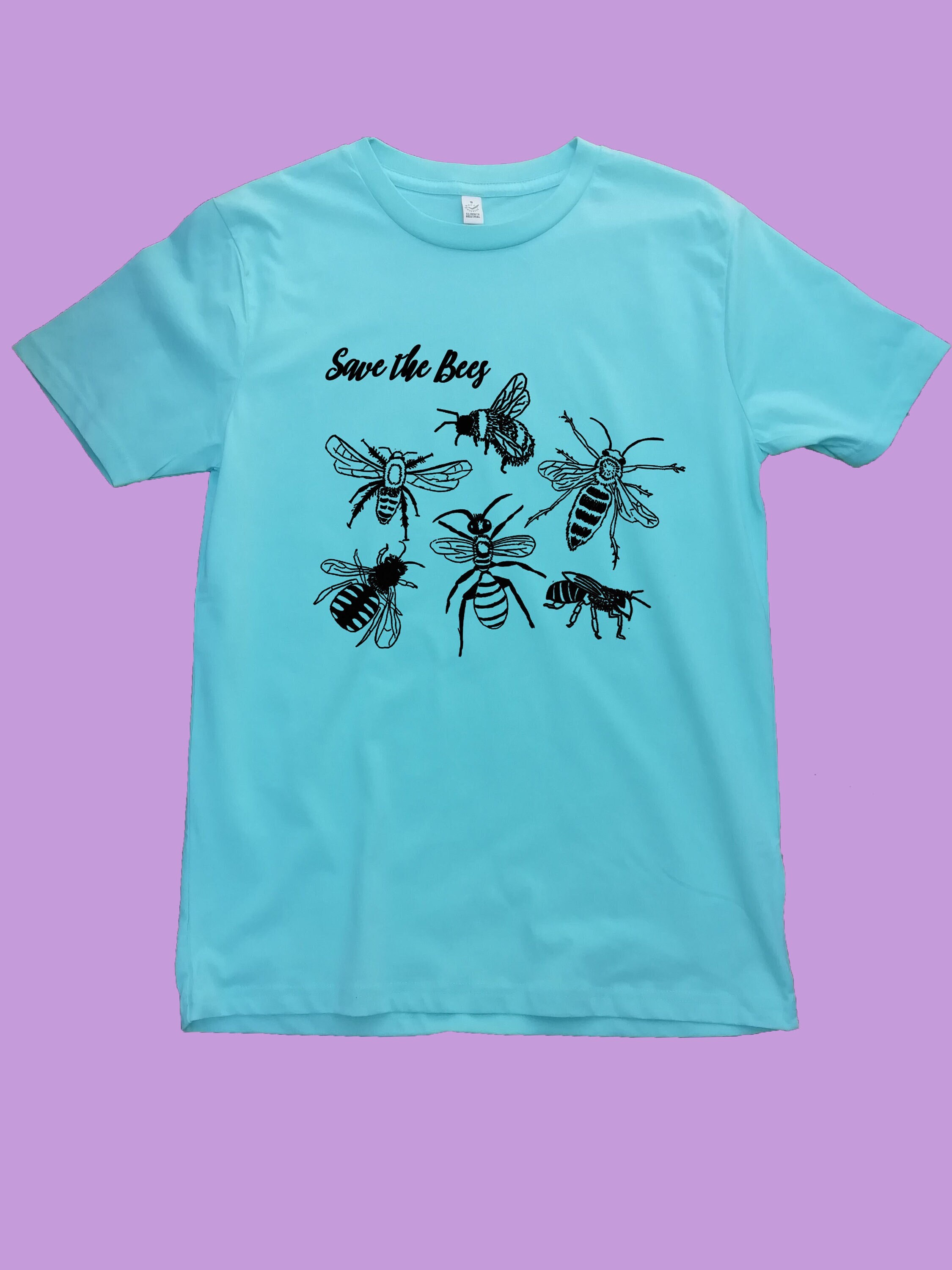 Save the Bees Organic Shirt, Global Warming, Climate Change, Bees ...