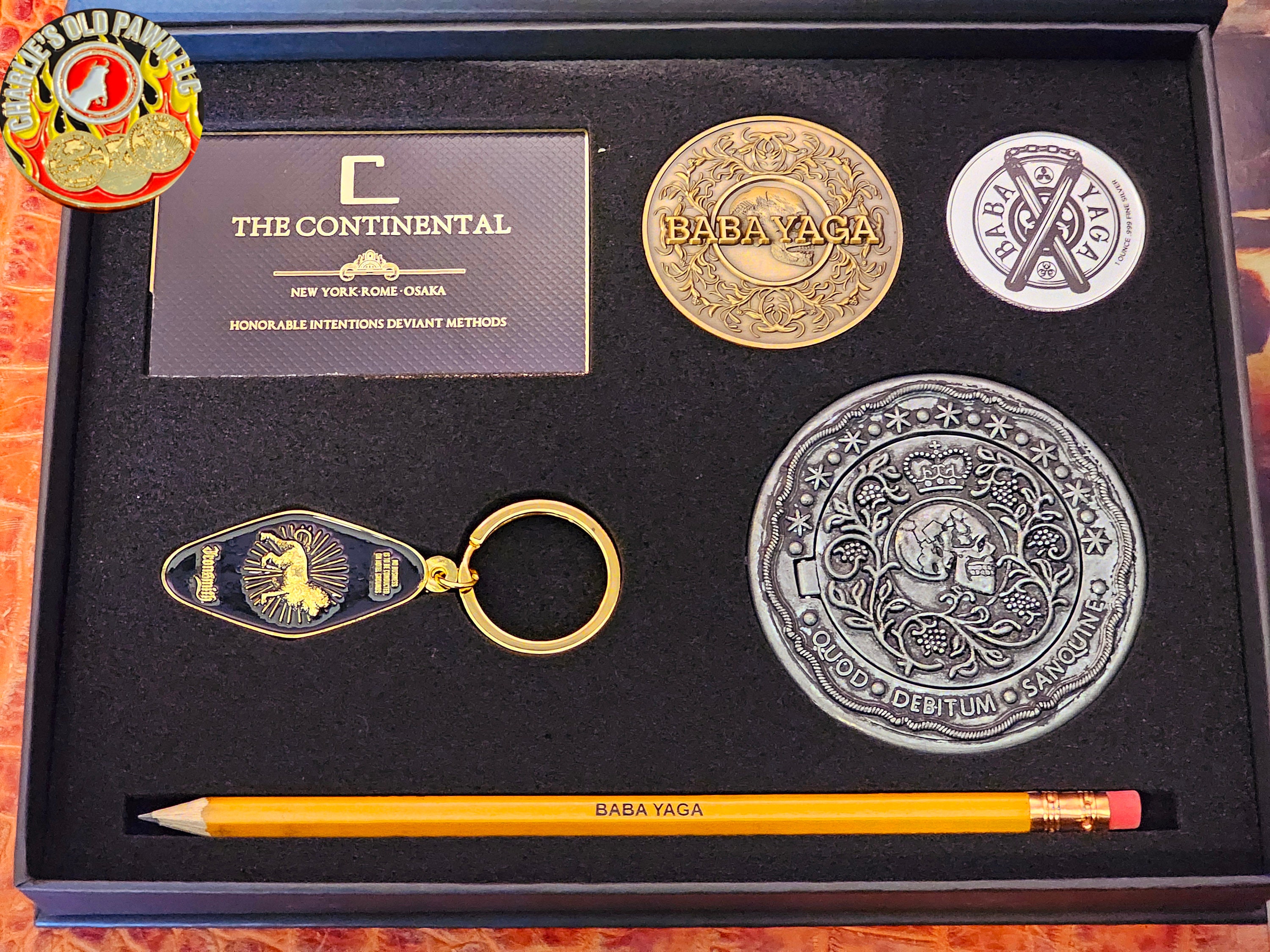 The John Wick® Kit by Ironsmith-wick Collector Kit Added .999 Silver ...