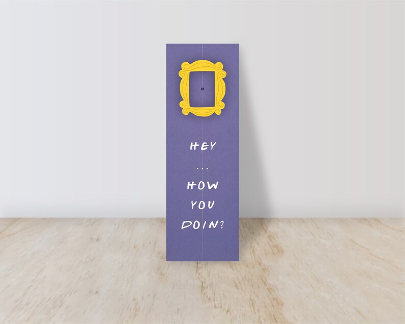Personalised Friends Bookmarks Custom Set of 3 Pack - Etsy