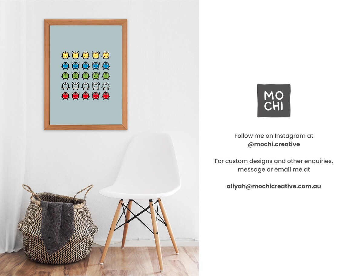 Stardew Valley Inspired Junimo Poster Wall Art Print Multiple Sizes ...