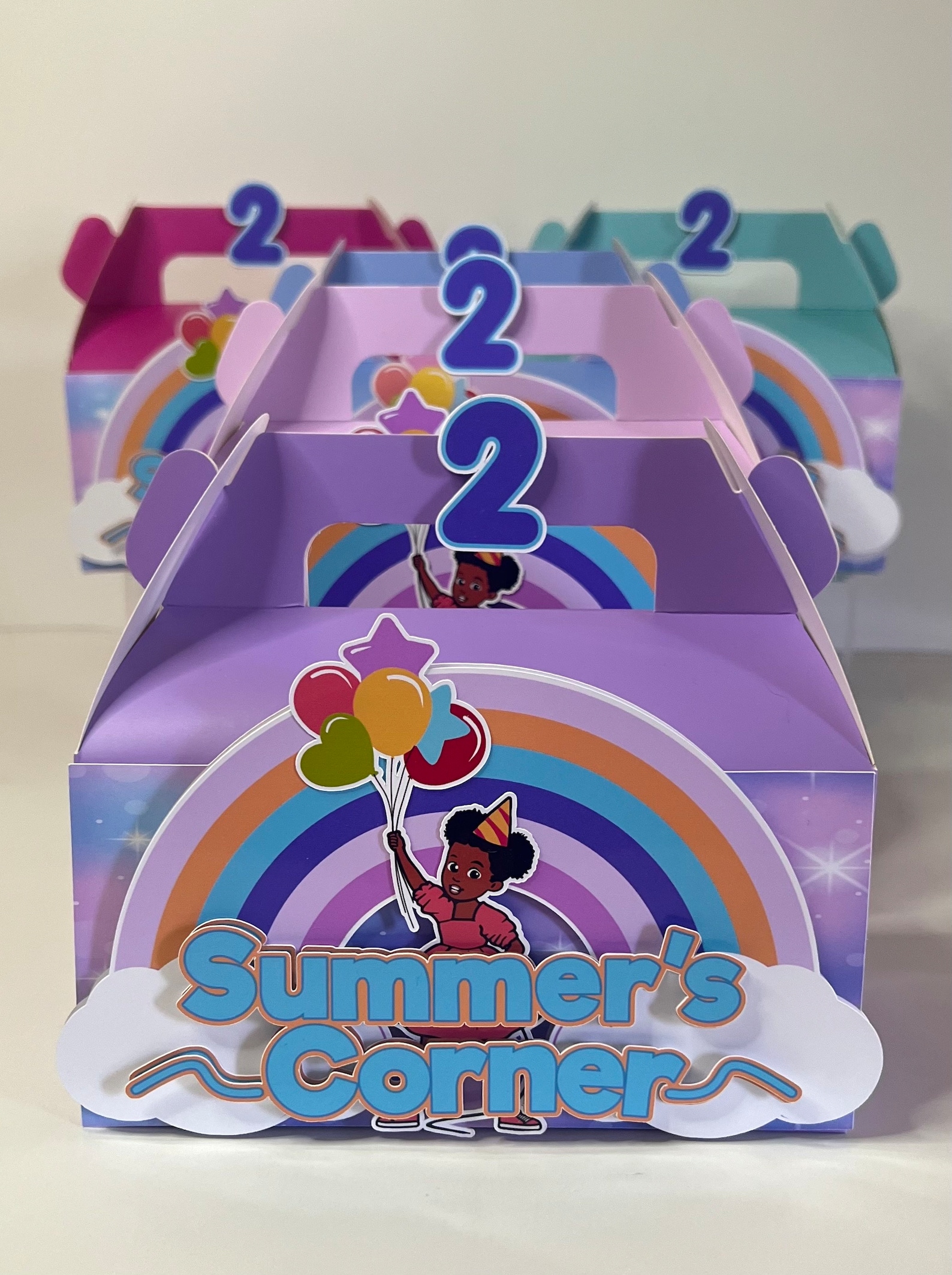 Gracie’s Corner 3D Gable Box (set of 12)-gracie’s Corner Party Favors ...