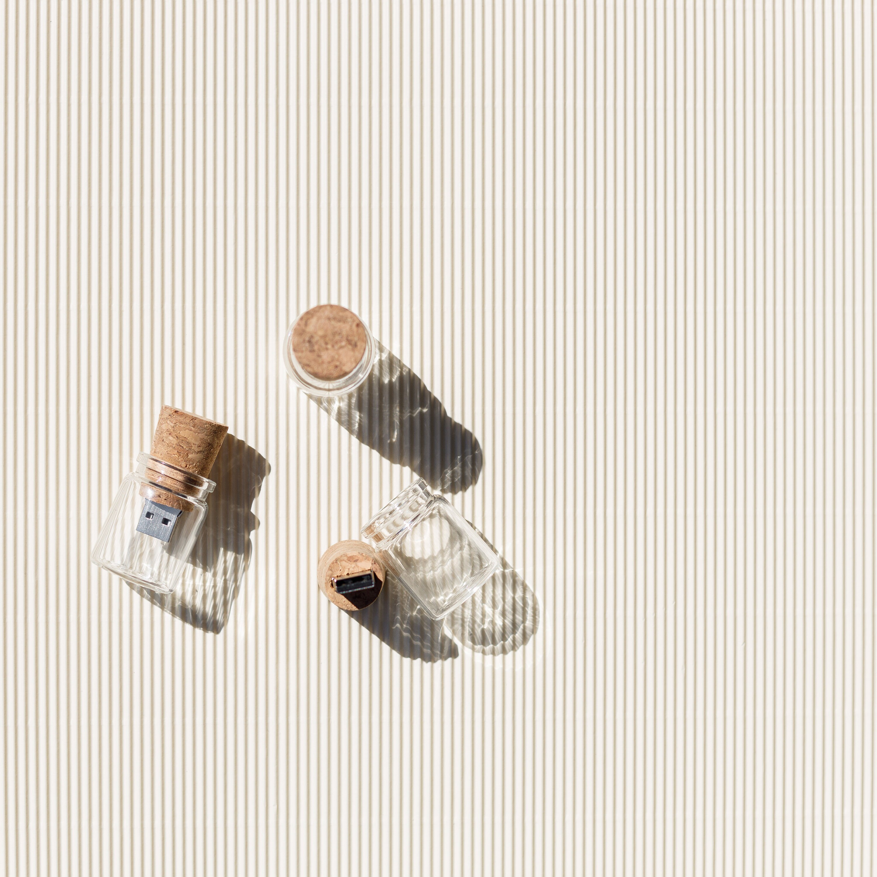 Glass Bottle Usb Flash Drive | USB in a Bottle Design I Usb Stick | Usb ...