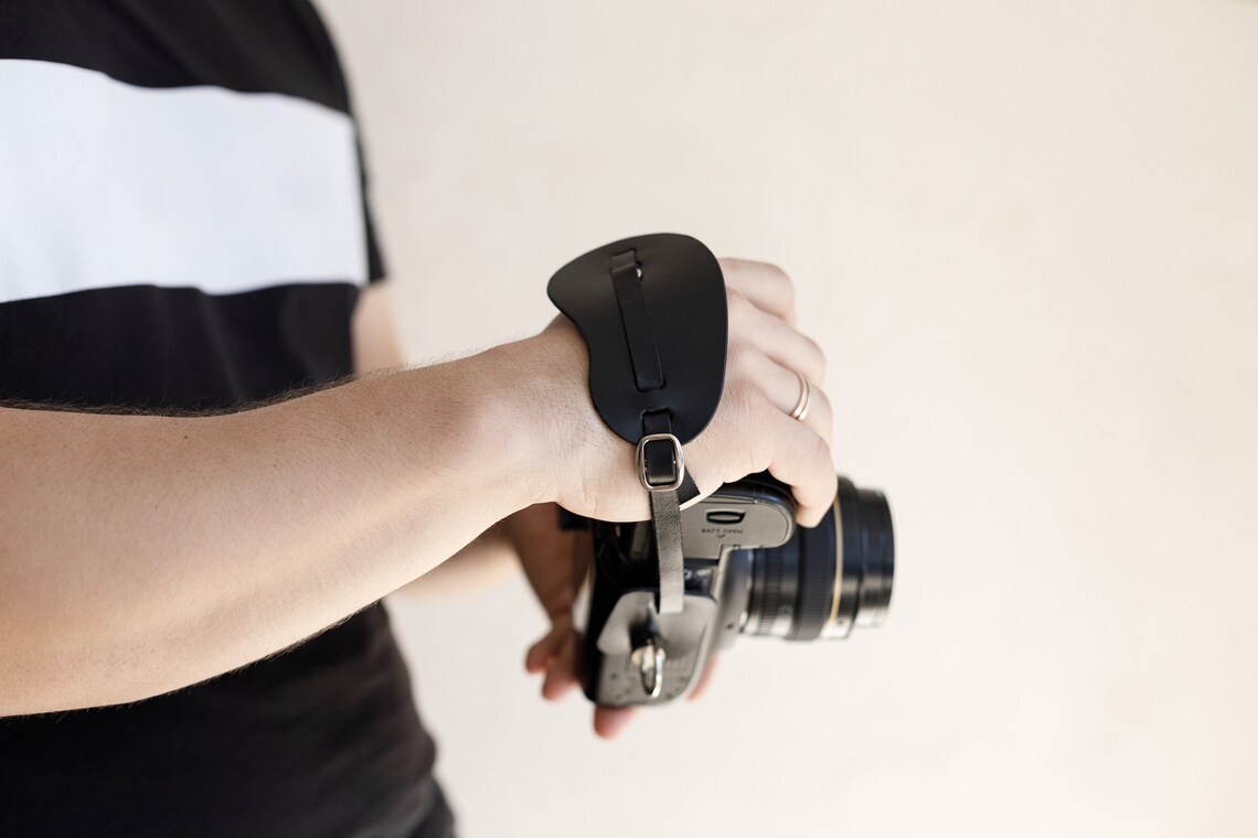 Adjustable Leather Camera Wrist Strap Grip Strap for DSLR - Etsy
