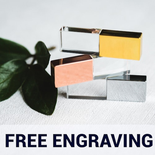 Glass USB Stick Wedding Box Crystal USB Flash Drive in - Etsy