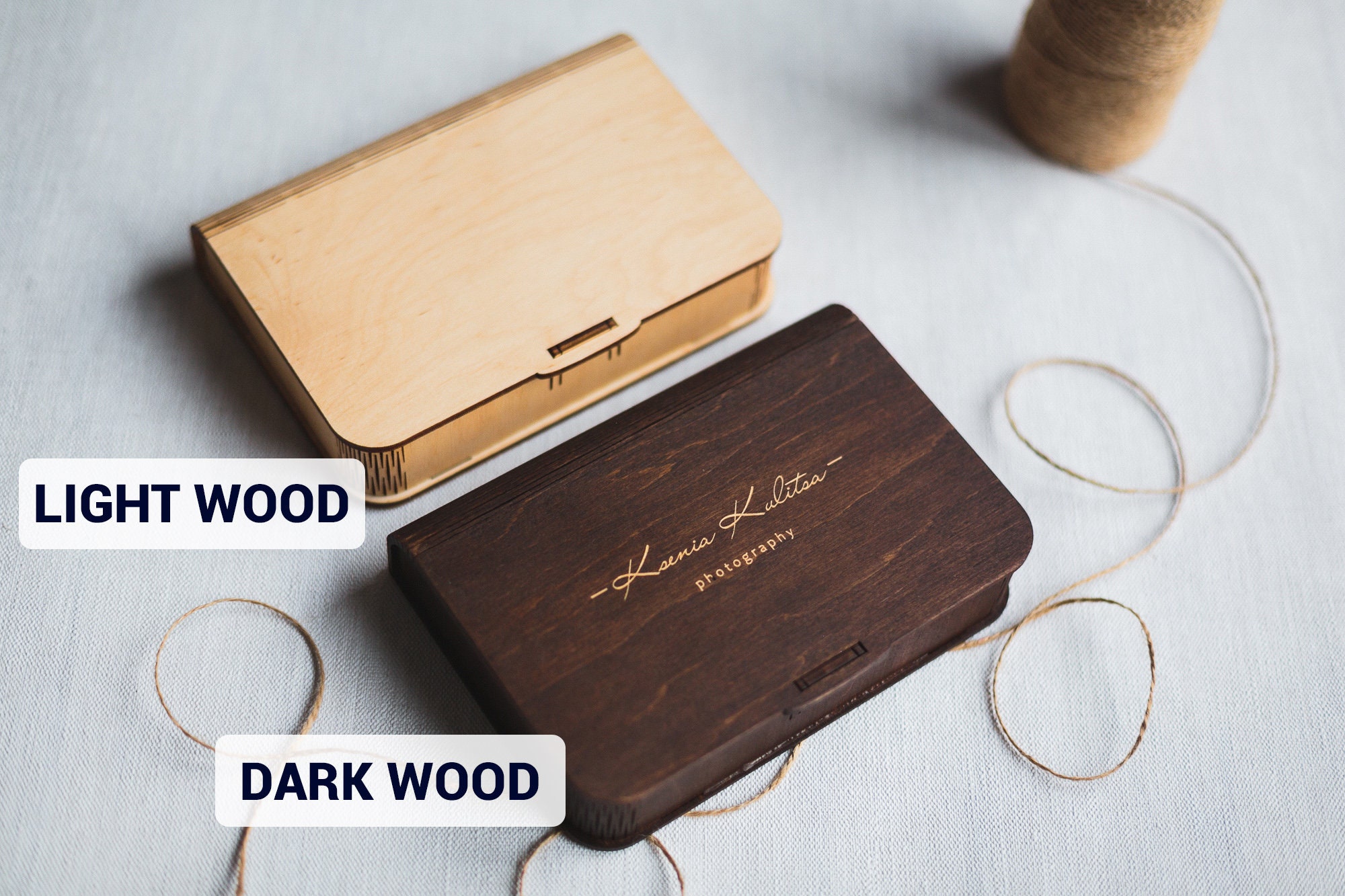 Custom Wood photo box for 4x6 prints 10x15cm wedding | Etsy