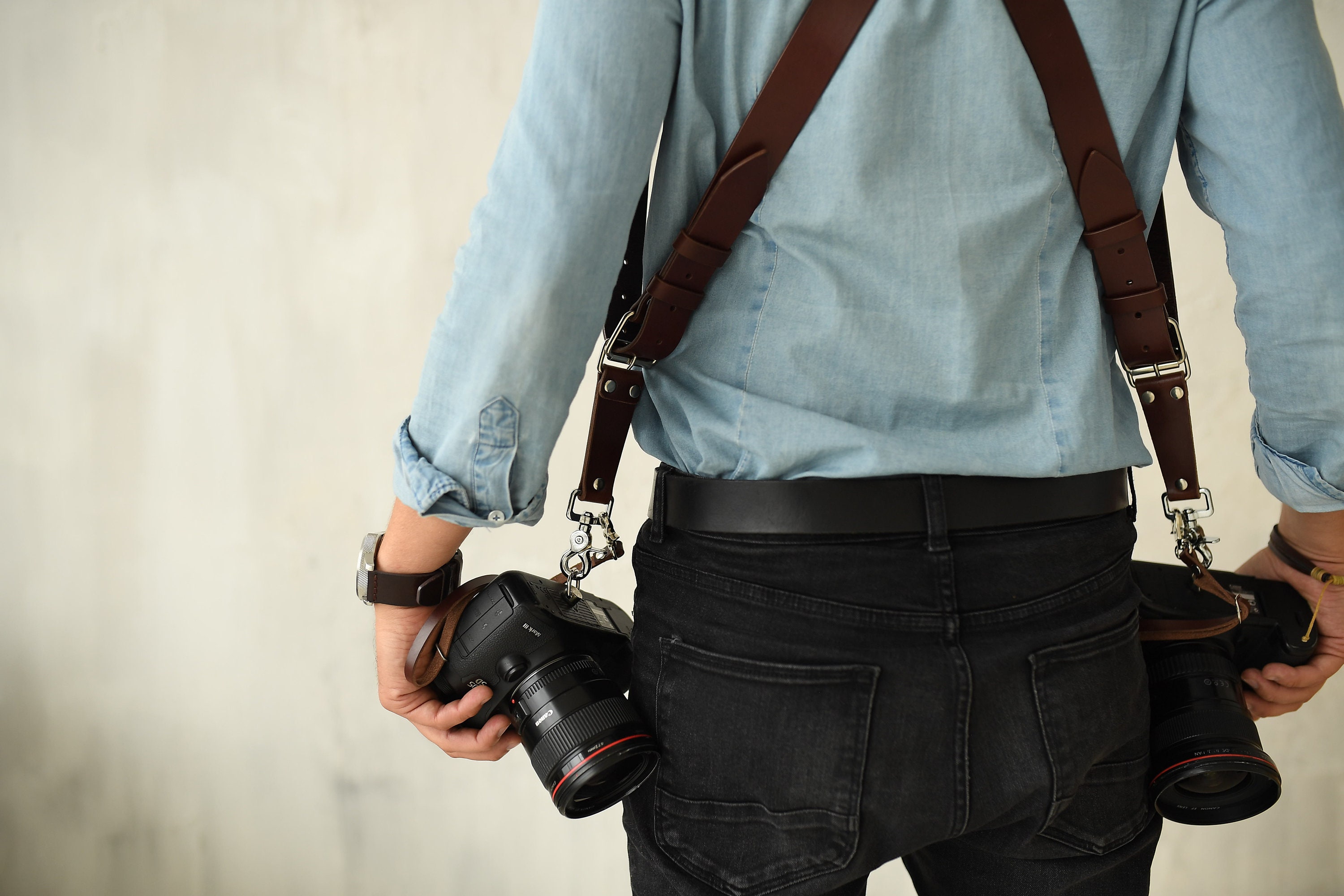 Personalized Leather Camera Strap Gift for Professional | Etsy