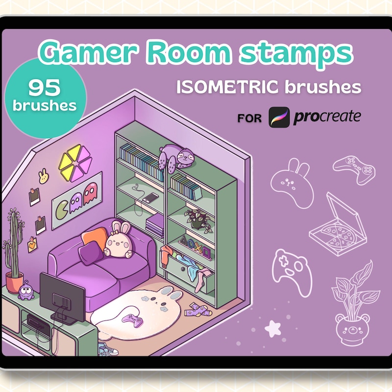 Isometric Furniture - Etsy