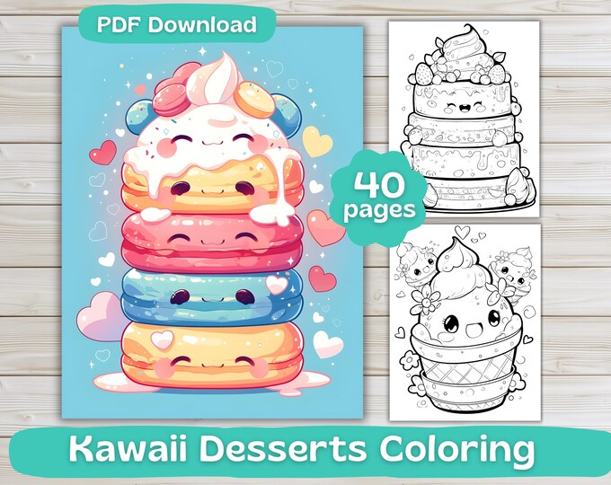 Coloring Pages for Adults for Women Printable Sweethearts Sweet Treats ...