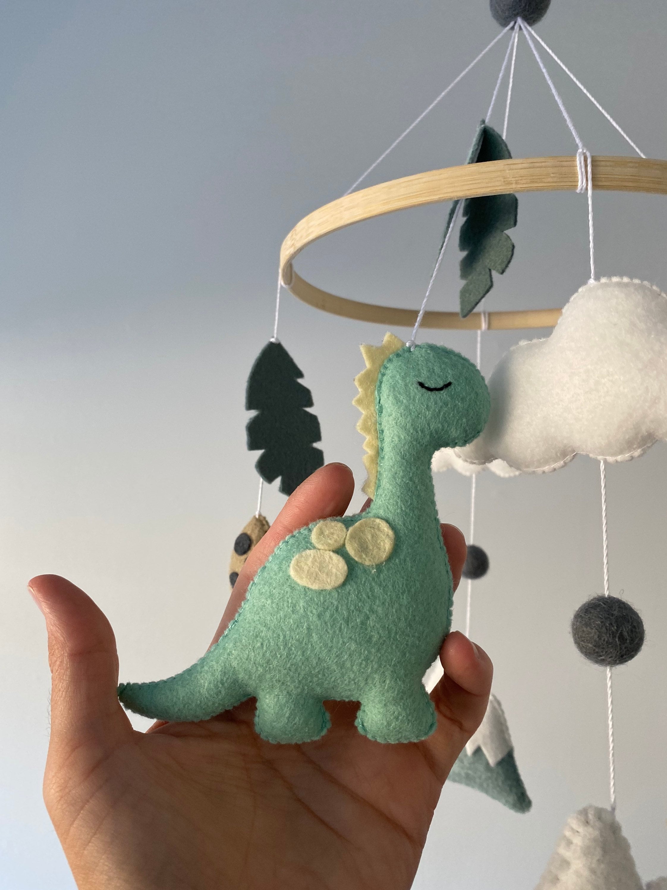 Dinosaur Baby Mobile/ Dinosaur Mobile/ Baby Mobile/ Nursery Mobile ...