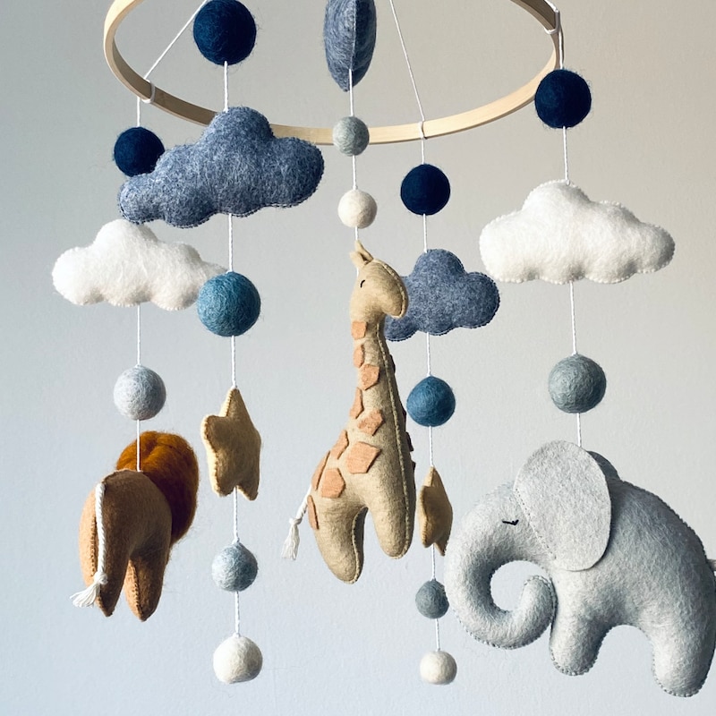 Elephant Mobile - Etsy