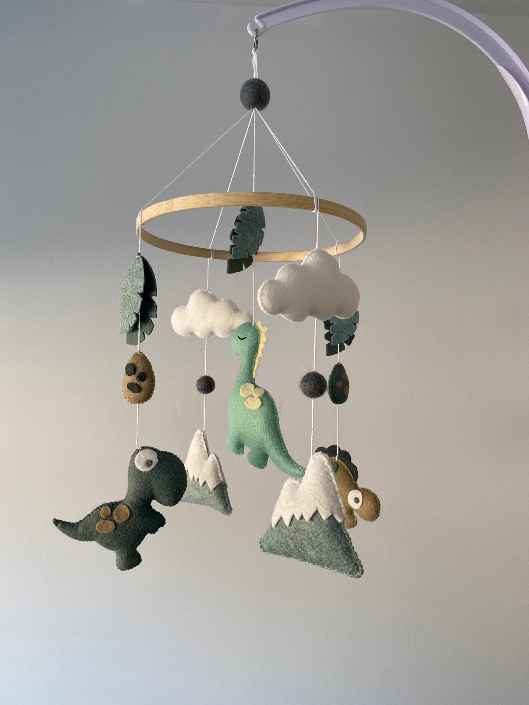 Dinosaur Baby Mobile/ Dinosaur Mobile/ Baby Mobile/ Nursery Mobile ...