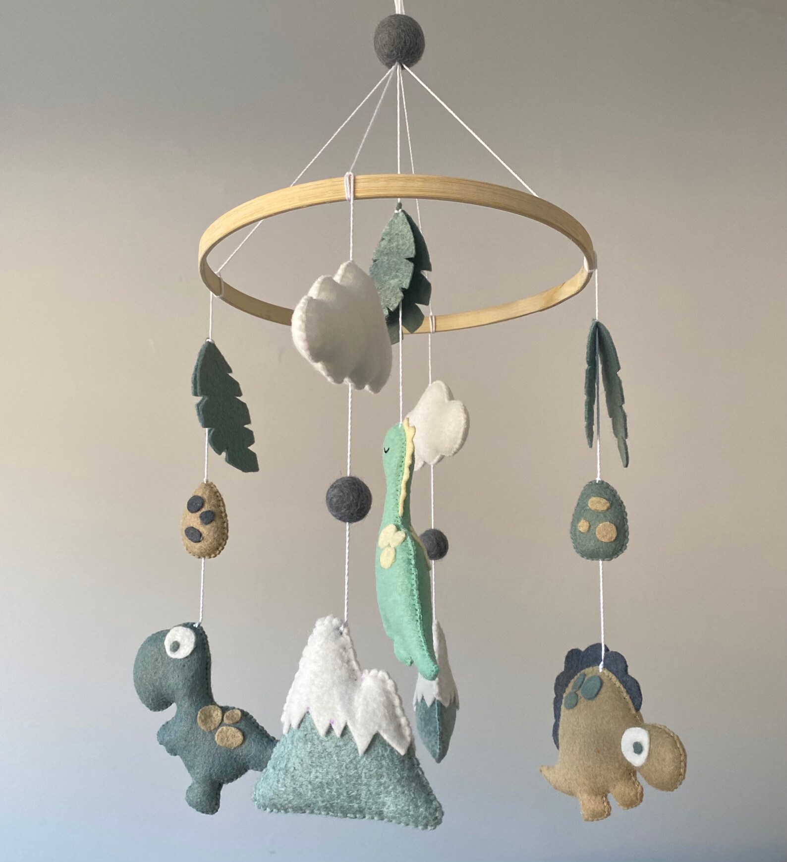 Dinosaur Baby Mobile/ Dinosaur Mobile/ Baby Mobile/ Nursery Mobile ...