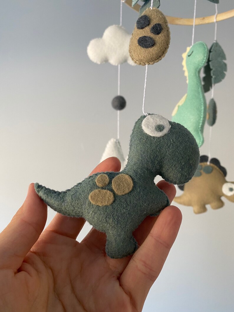 Dinosaur Baby Mobile/ Dinosaur Mobile/ Baby Mobile/ Nursery Mobile ...