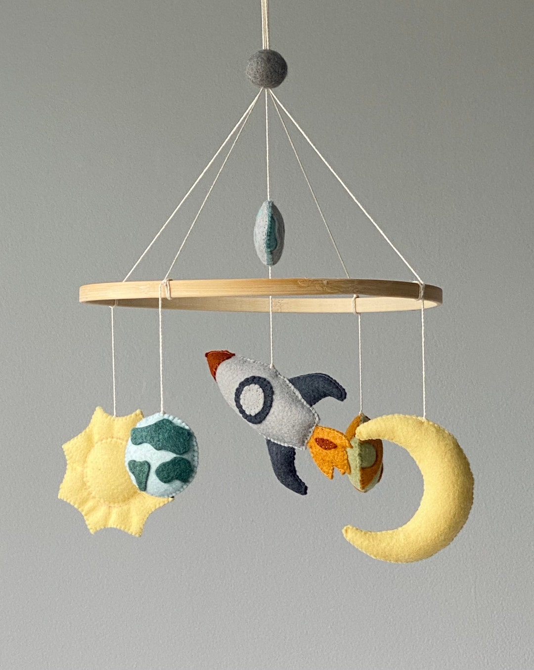 Solar System Mobile, Baby Mobile, Planets Mobile, Crib Mobile Girl ...