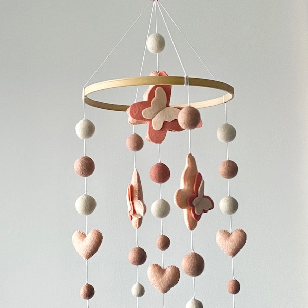 Butterfly Crib Mobile - Etsy