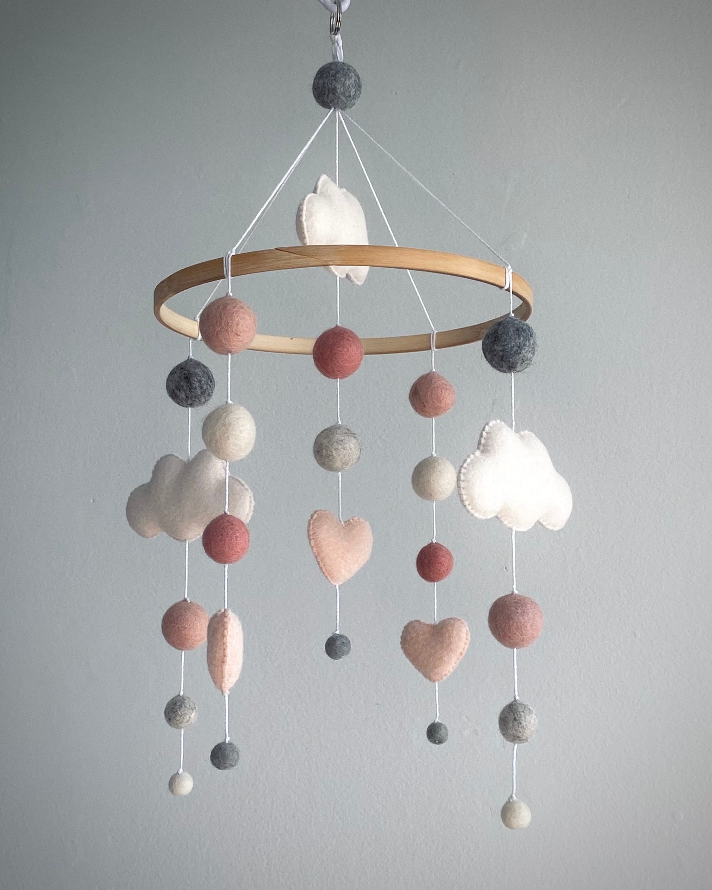 Baby Girl Mobile/ Baby Mobile/ Nursery Mobile/ Handmade Mobile/baby ...