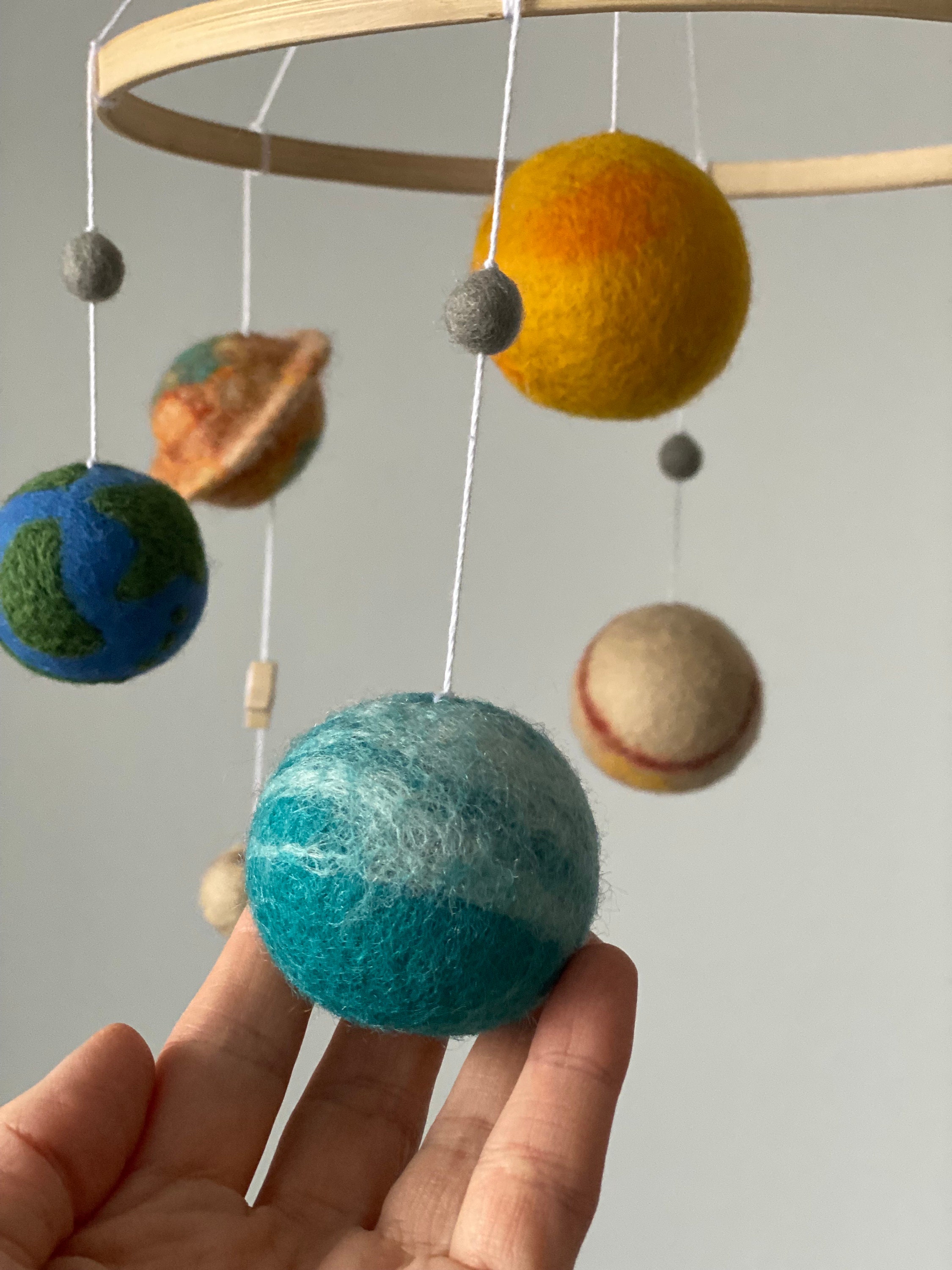 Solar System Mobile, Baby Mobile, Planets Mobile, Crib Mobile Girl ...