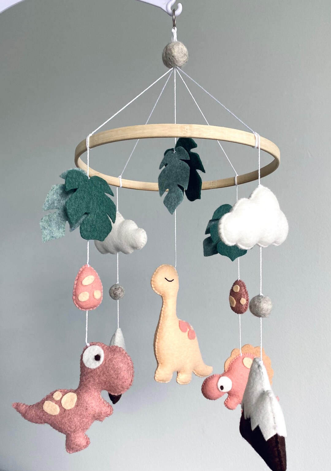 Dinosaur Mobile/ Dinosaur Baby Mobile/ Baby Mobile/ Nursery Mobile ...