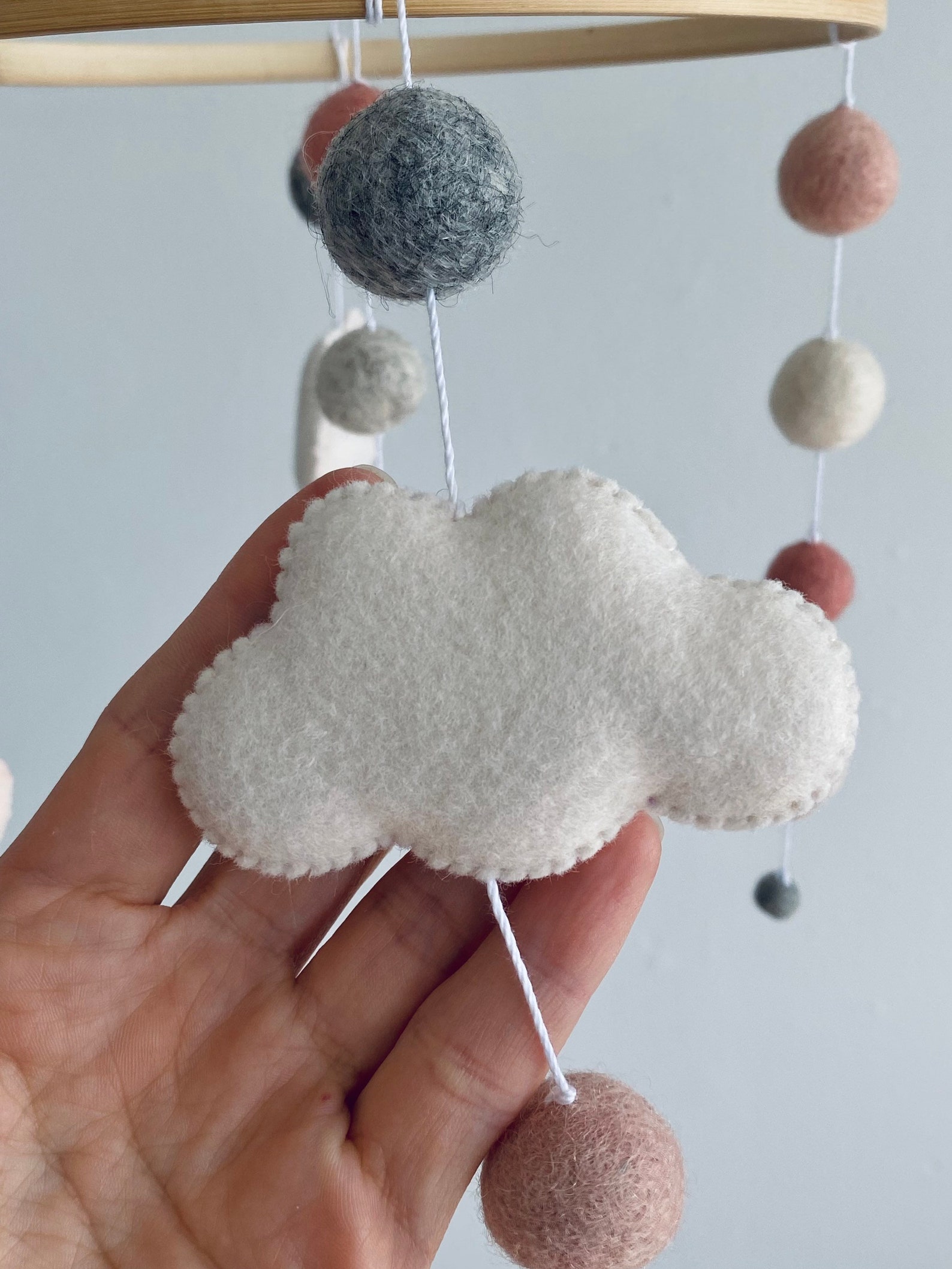 Baby Girl Mobile/ Baby Mobile/ Nursery Mobile/ Handmade | Etsy