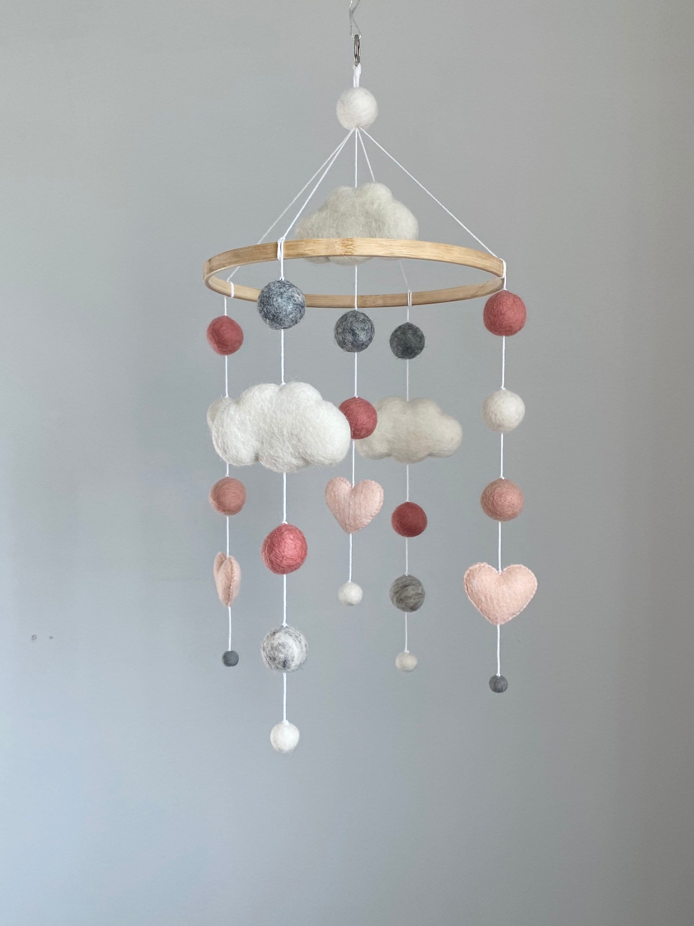 Baby girl mobile/ Baby Mobile/ Nursery Mobile/ Handmade | Etsy
