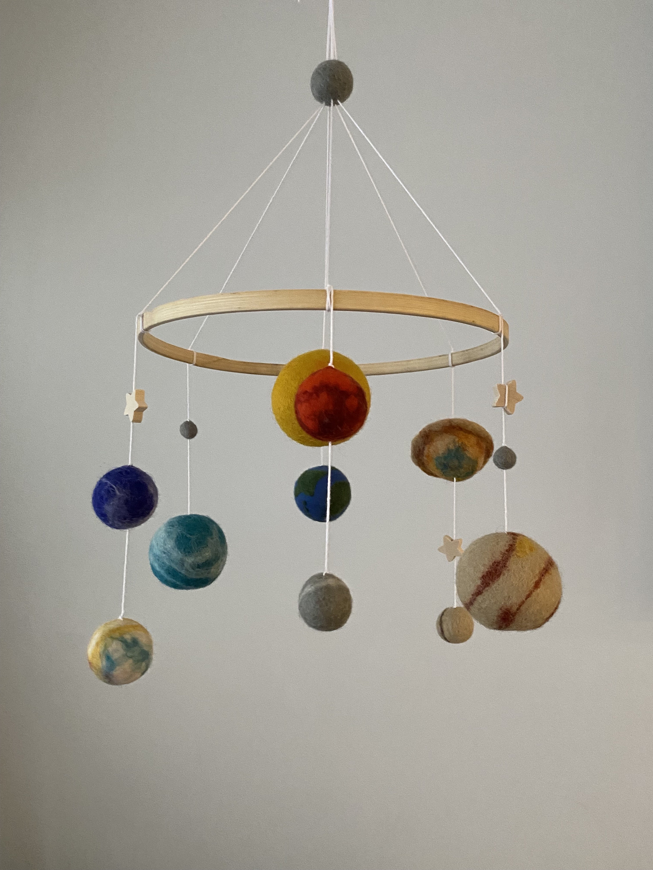 Solar System Mobile, Baby Mobile, Planets Mobile, Crib Mobile Girl ...