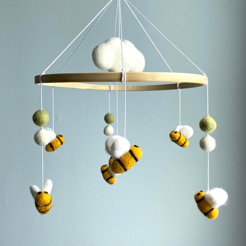 Bumble Bee Mobile - Etsy