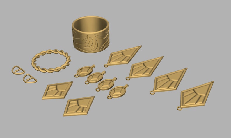Jester Reunion Accessory 3d Files for Critical Role Cosplay - Etsy