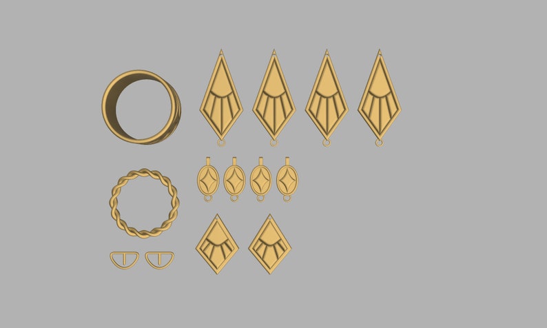 Jester Reunion Accessory 3d Files for Critical Role Cosplay - Etsy