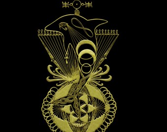 COSMIC ELEPHANT Sacred Geometry / Esoteric / Alchemy / Animal ...