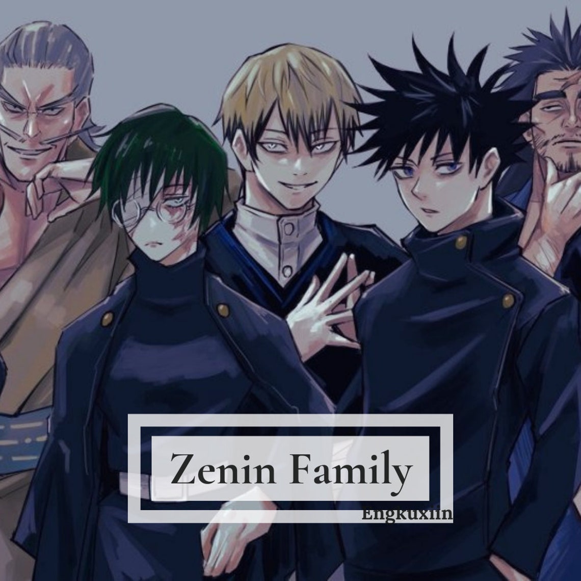 PROMO DISCOUNT 9 Jujutsu Kaisen Zenin Family Collection Pack | Etsy
