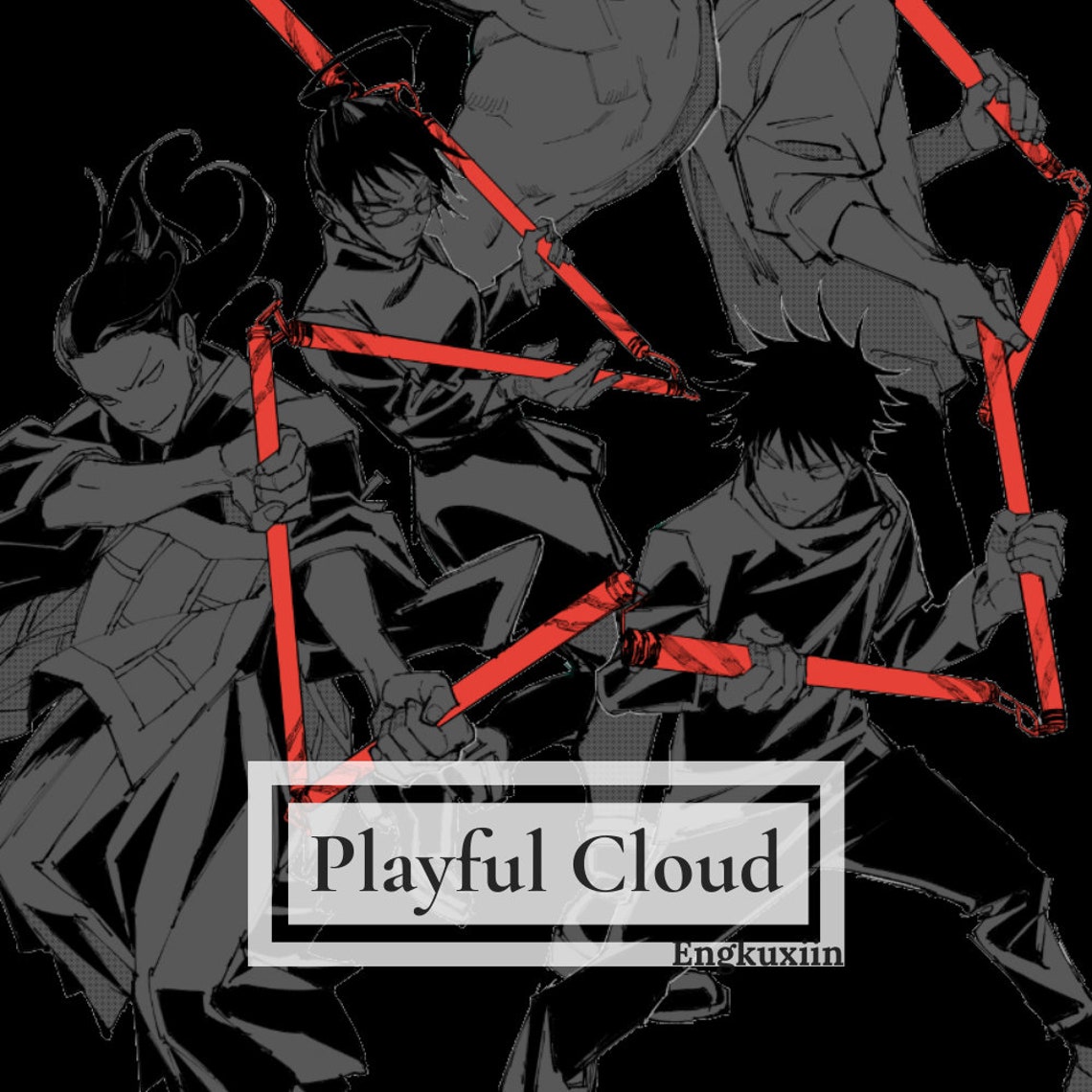 PROMO DISCOUNT 6 Jujutsu Kaisen Playful Cloud Pack Digital | Etsy
