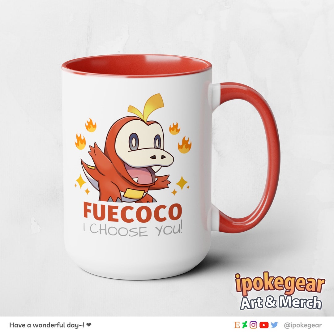NEW Fuecoco Mug Pokemon Scarlet Violet Pokemon Coffee Mug - Etsy