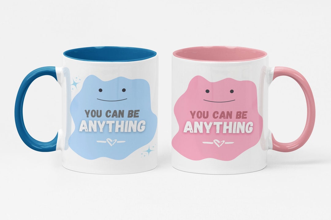 Ditto Pokemon Mug Shiny Pokemon Coffee Mug Affirmations Mug Pokemon ...