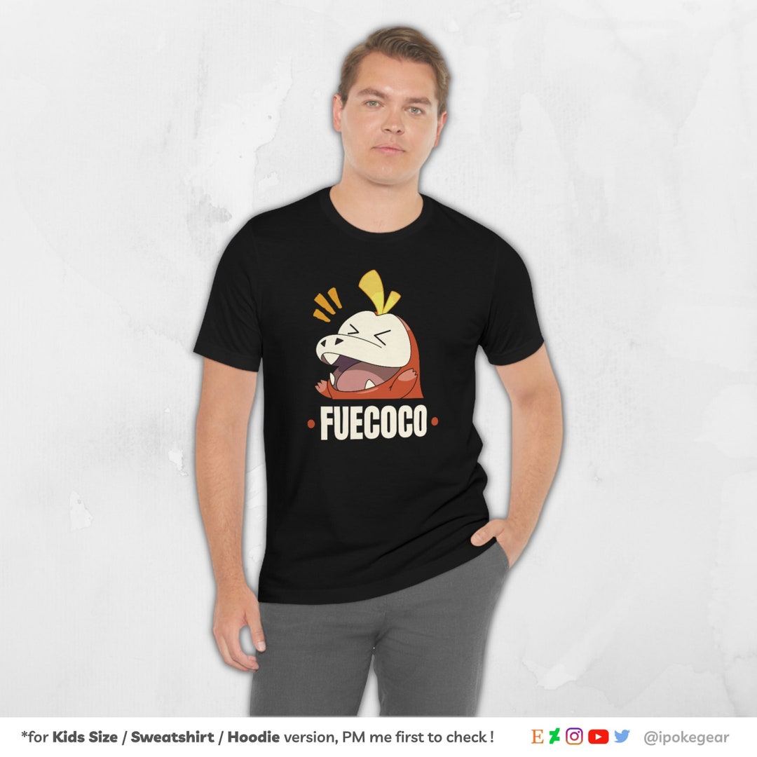 Fuecoco T-shirt | Pokemon Scarlet Violet Starters | Pokemon Gift Idea ...