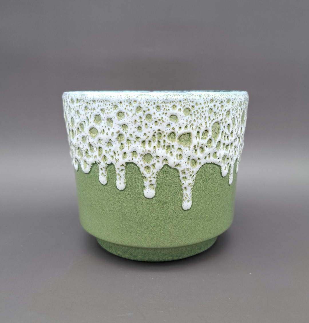 Rare Vintage West German Flower Pot Es-keramik Mid Century German ...