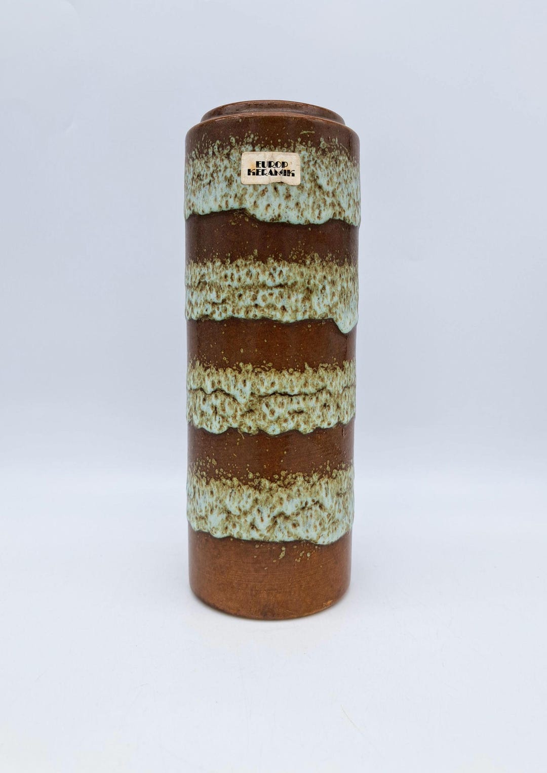 Vintage West German Fat Lava Vase Scheurich 203-26 Mid Century MCM ...