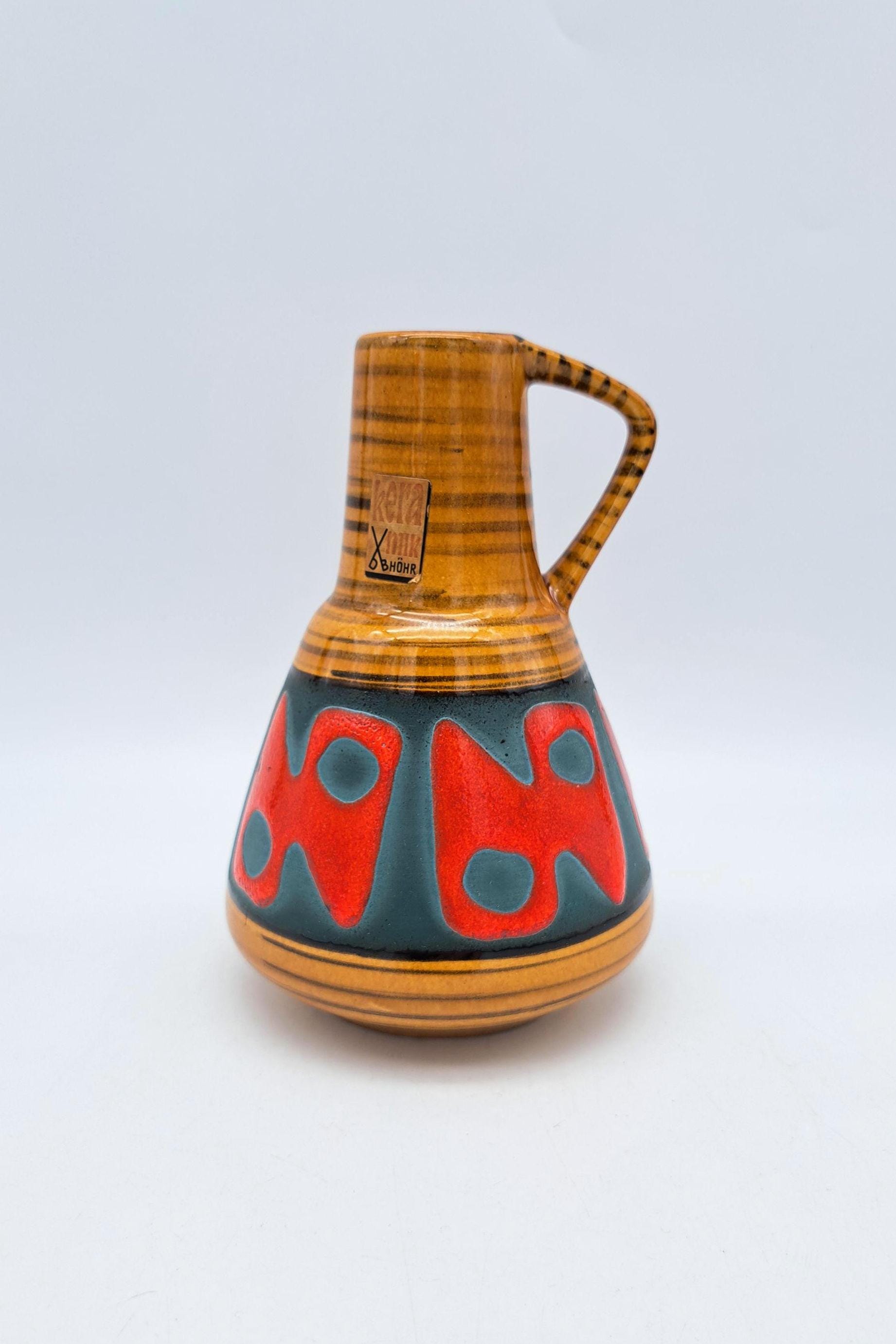 Vintage West Germany Vase Dümler Breiden 310-15 Mid Century Vintage West Germany Vase Dümler Breiden 310-15 Mid Century