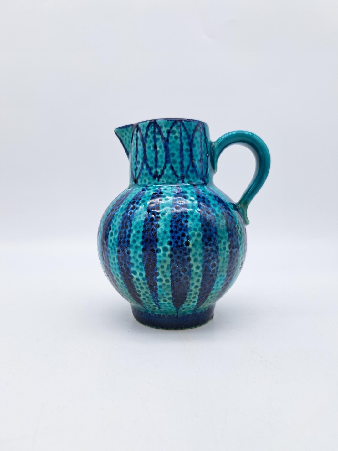 Vintage West German Scheurich Ball Vase 418-14 Mid-century Pottery ...