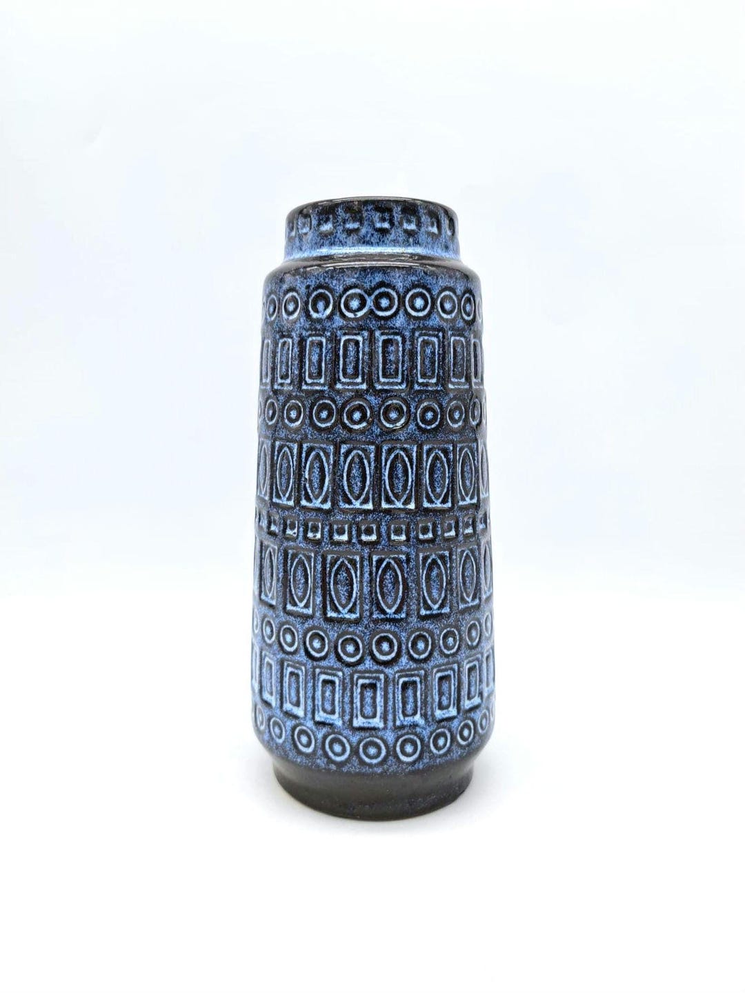 Vintage West German Scheurich Inka Vase No. 260-22 Mid Century Pottery ...