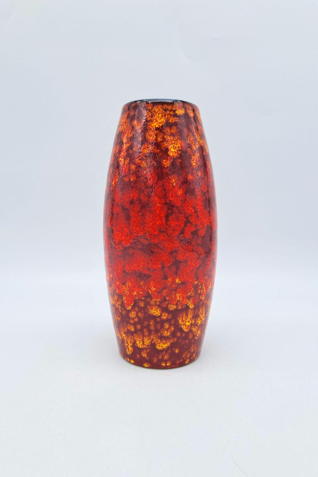 Vintage West German Scheurich Vase 522-18 Design MCM Ceramics 1970s ...