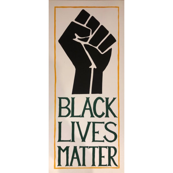 Black Lives Matter Poster - Etsy