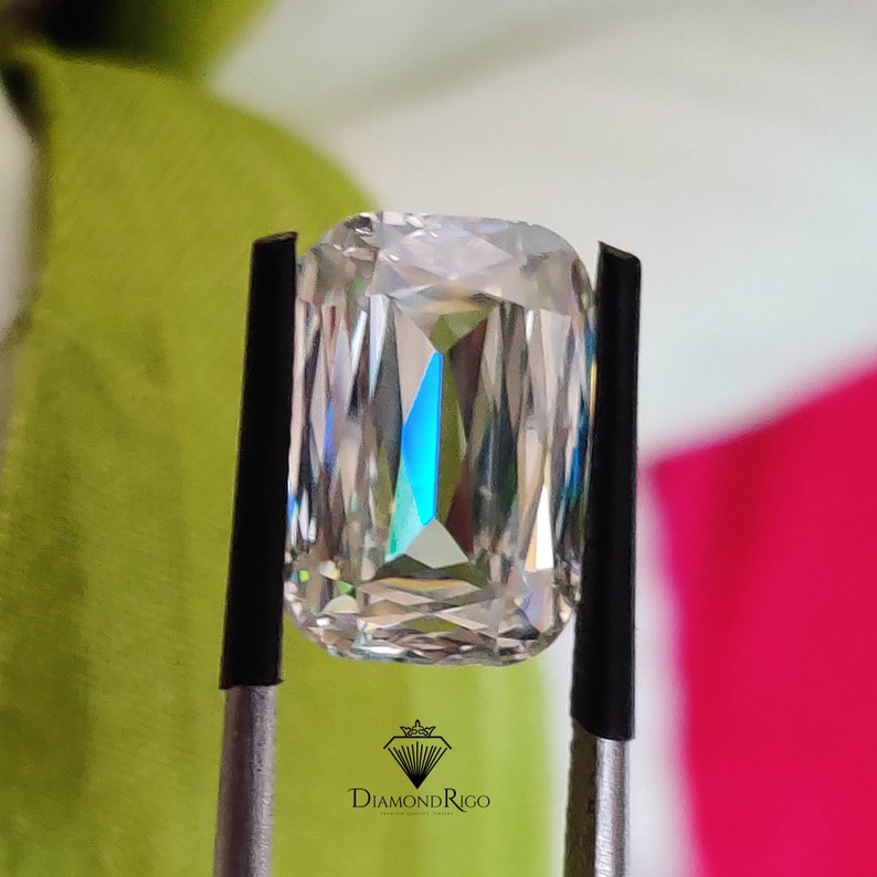 Emerald Criss Cut Loose Moissanite Fancy Criss Cut Colorless - Etsy