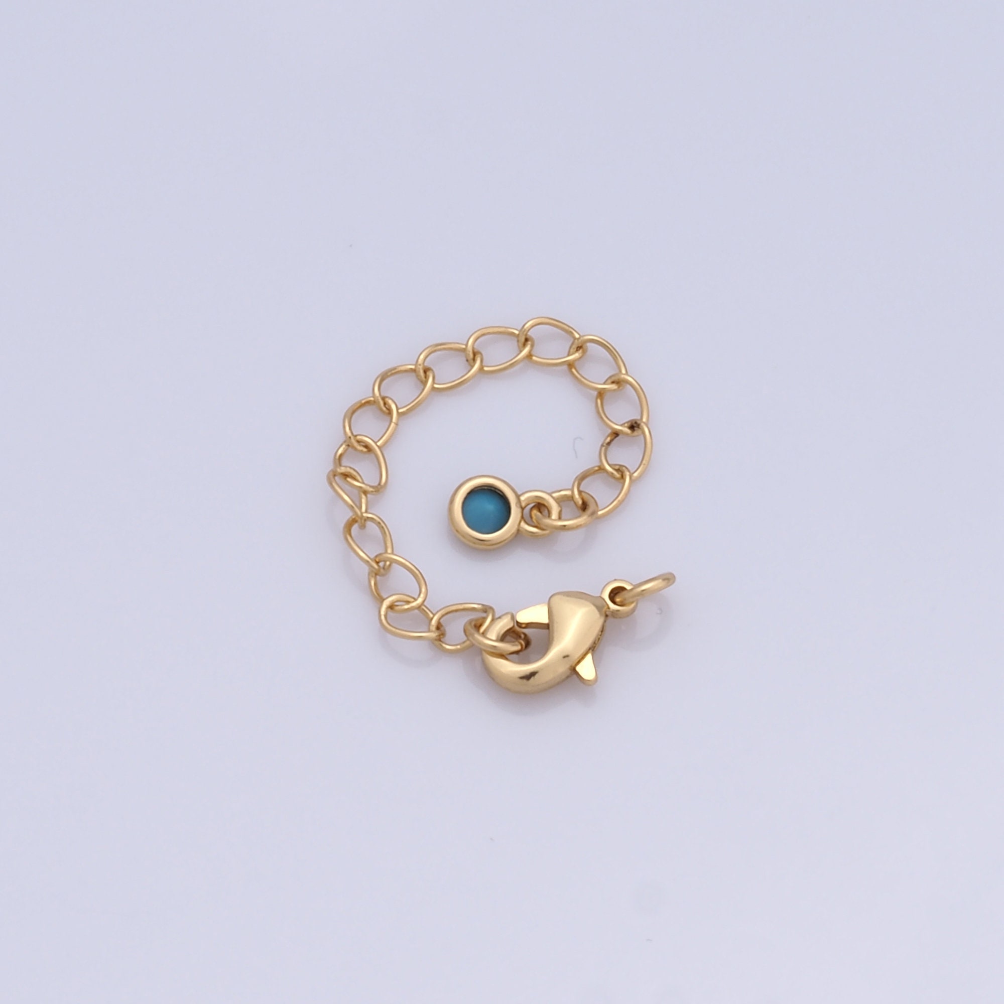 18K Gold Filled Star Extension Chain, Heart Extension Chain, Flower ...