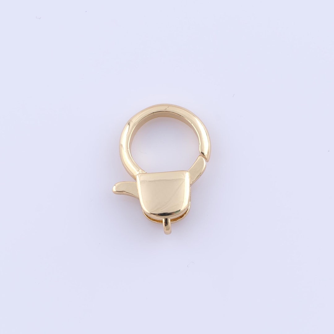 18K Gold Filled Lobster Clasps, Round Clasps, Spring Clasps, DIY ...