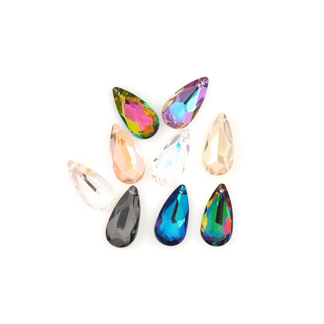 216pcs Crystal Baroque Pendants, 6106 Crystal Pendants, Water Drop ...