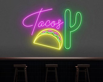 Mexican Food Neon Sign - Etsy