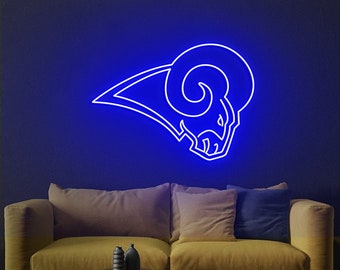 Rams Light Sign - Etsy