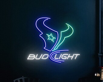 Houston Texans Neon Sign - Etsy