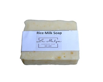 Natural Handmade Soap Rice Milk & Organic Rice Powder - Etsy